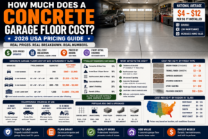 How Much Does a Concrete Garage Floor Cost? (2026 Pricing)